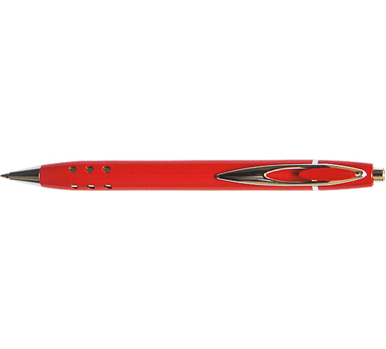 Red Push Button Ball Point Pens | Vajas Manufacturers Ltd ...